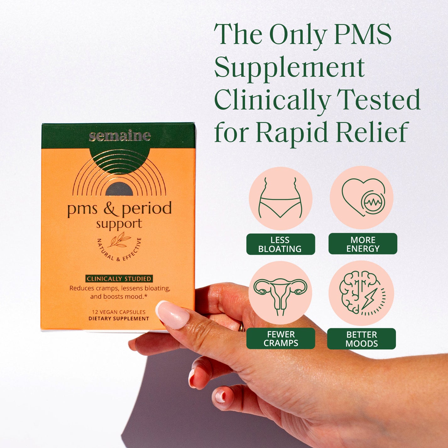 PMS & Period Support Blister – Semaine Health