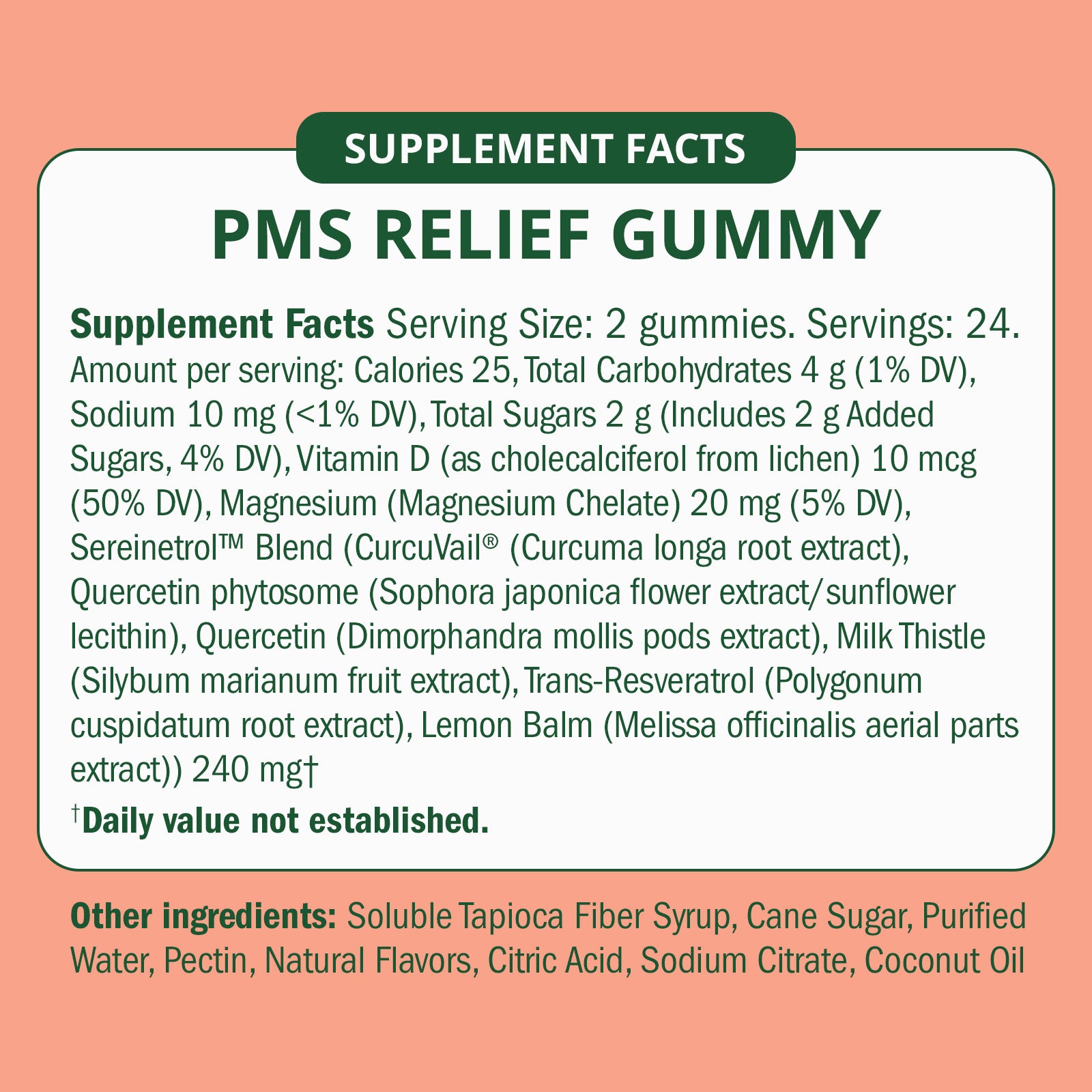 PMS Relief Gummy – Semaine Health