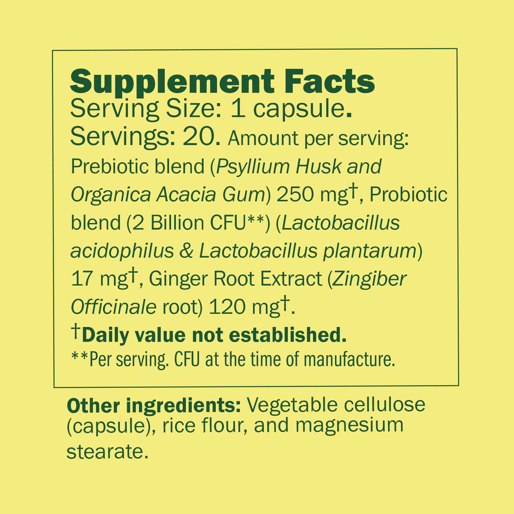 Pre+Probiotic For Women Blister – Semaine Health